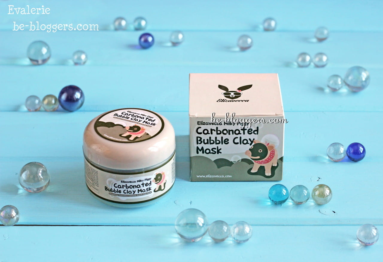 Пузырьковая глиняная маска Elizavecca, Milky Piggy Carbonated Bubble ...